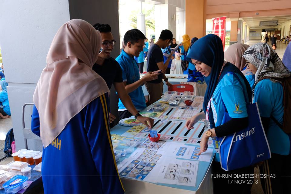 Diabetes's Day Fun Run di Hoshas / Blog Cik Renex