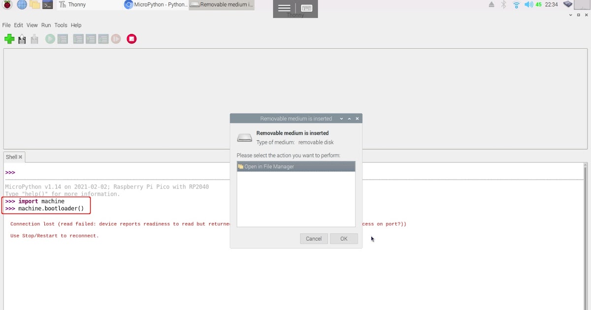 Hello Raspberry Pi Raspberry Pi Pico Enter Bootloader Mode Without Unplug Or Pull Down The Run