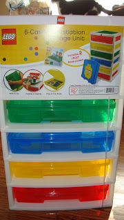 Trying To Go Green: LEGO Project Workstation with 6 Removable Project Cases