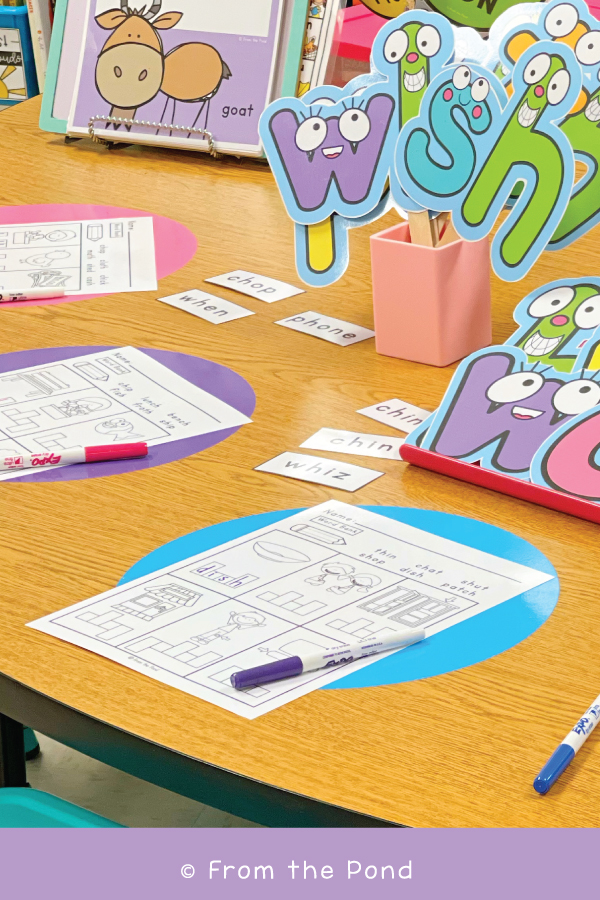 Teaching Consonant Digraphs | From the Pond