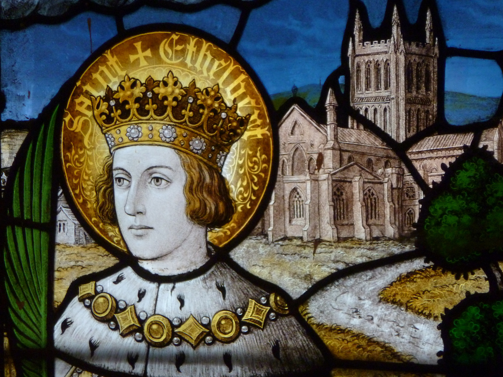 King Ethelbert: the first English monarch to become Catholic. His ...