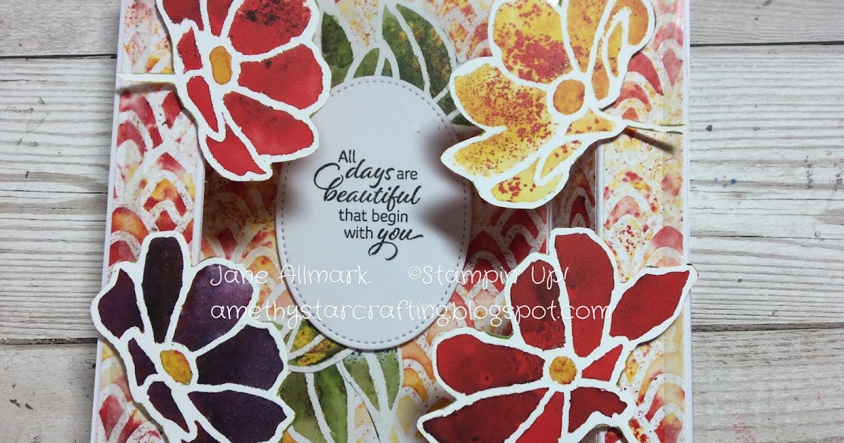 Crafting With Jane: How to make a simple 3D floating bridge card
