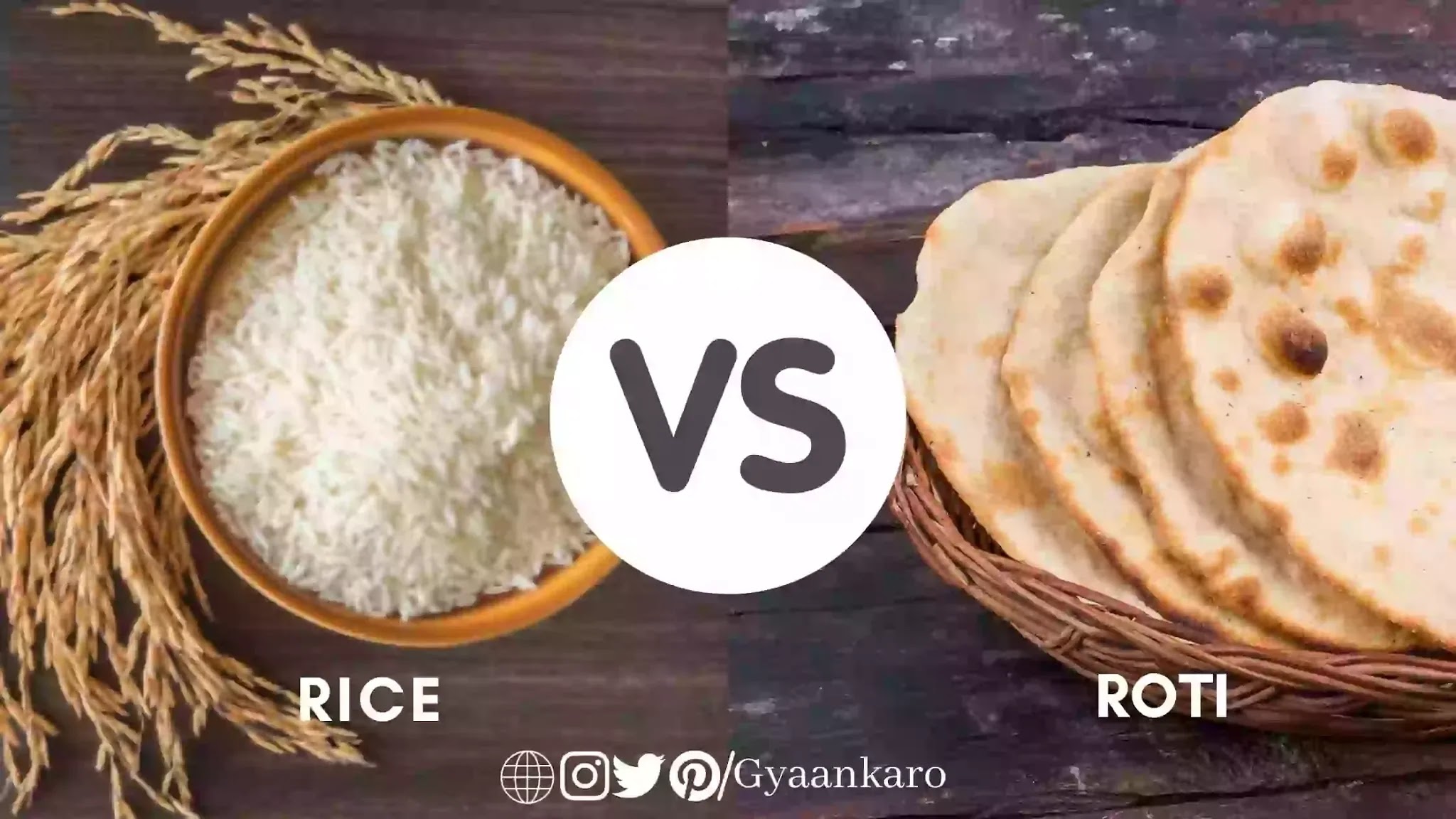 Rice vs Roti | Which is a healthier option: Rice or Roti?