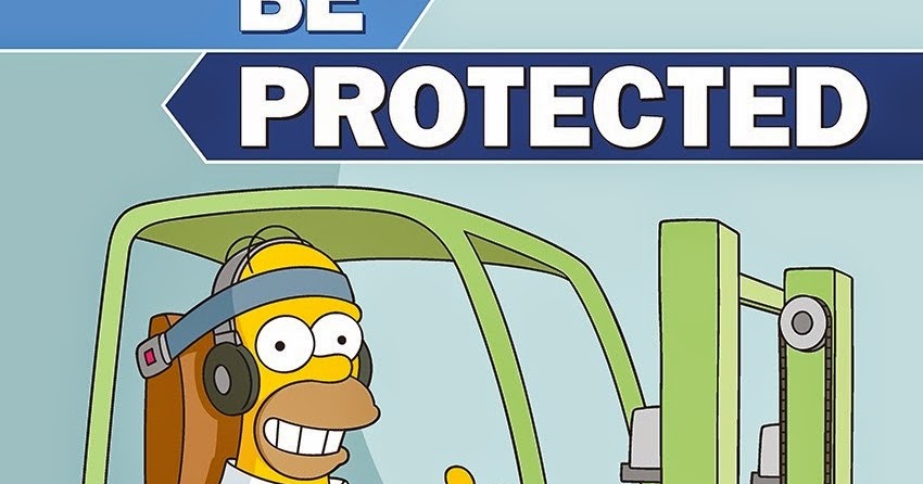 Empilhadeira | SEM | Mistério: Use cinto de segurança com Homer Simpson!