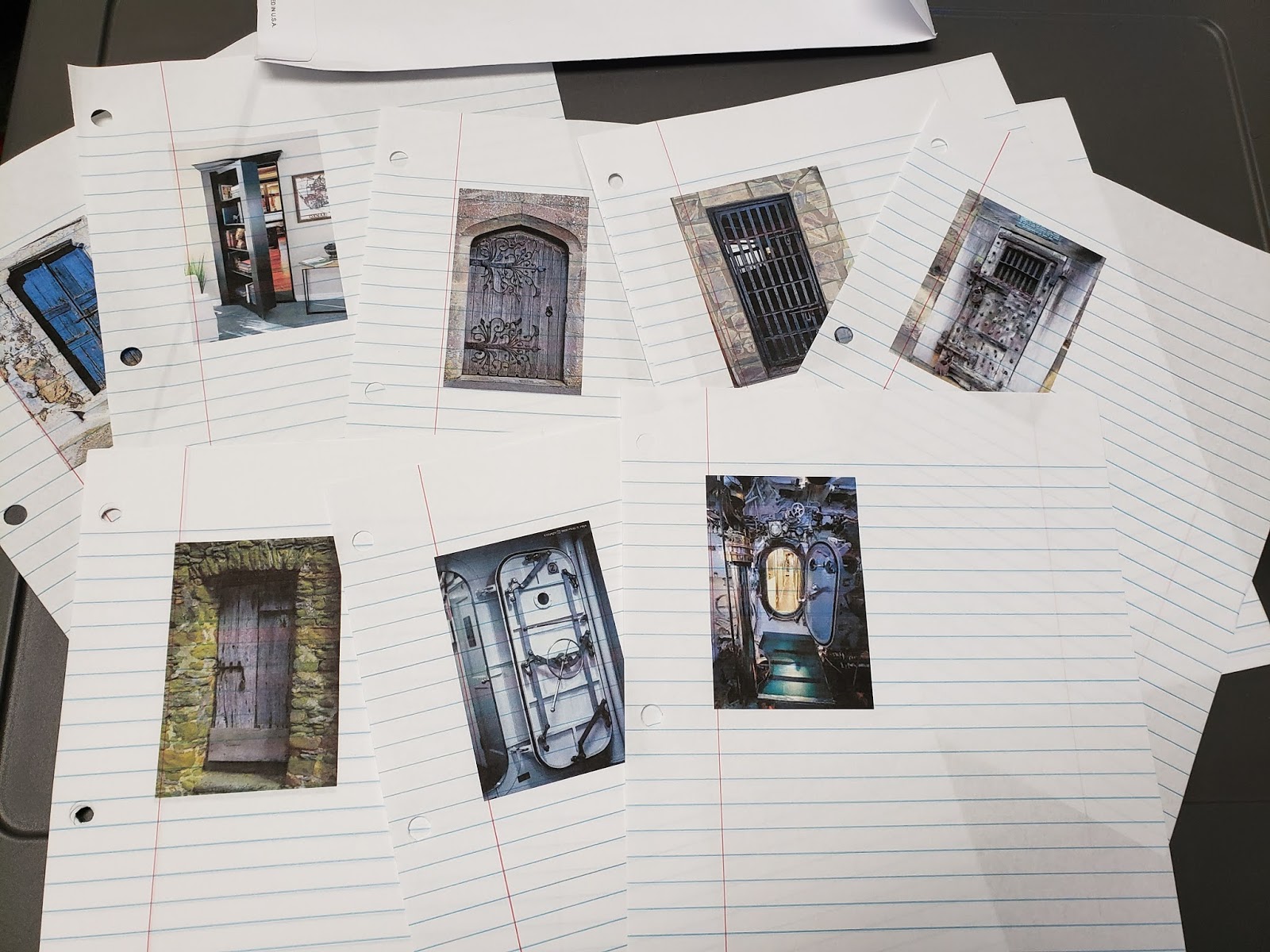 Spotlight Classrooms: Mystery Door Writing