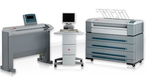 الماكينة OCe TDs600 : طباعة و تصوير و سكانر للوحات الهندسية + وحدة ...