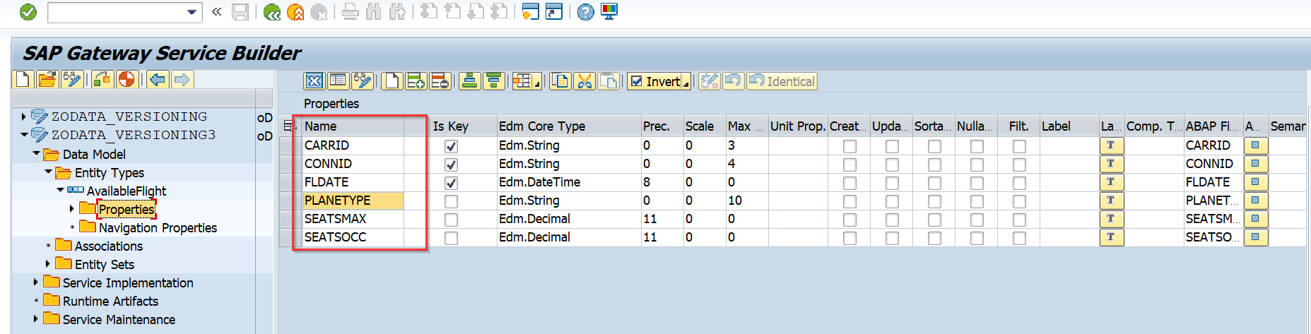 SAP ABAP Central: OData Versioning