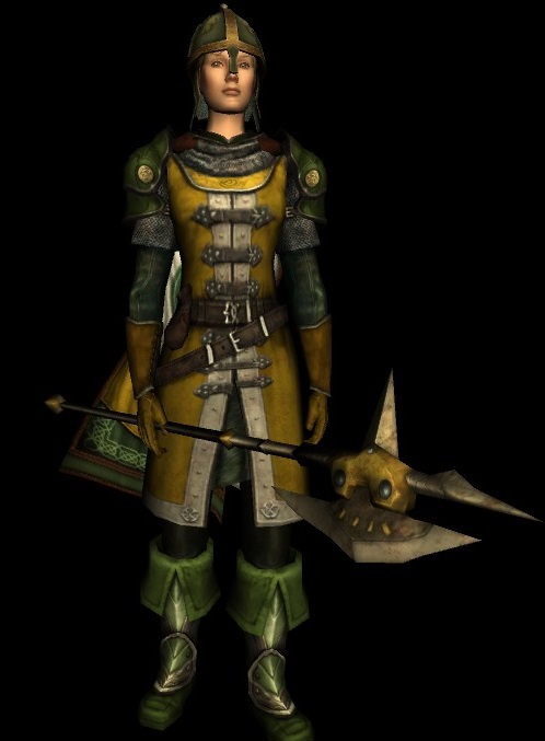 Myndariel's Middle Earth : Weaponsmith: Crafted Halberds