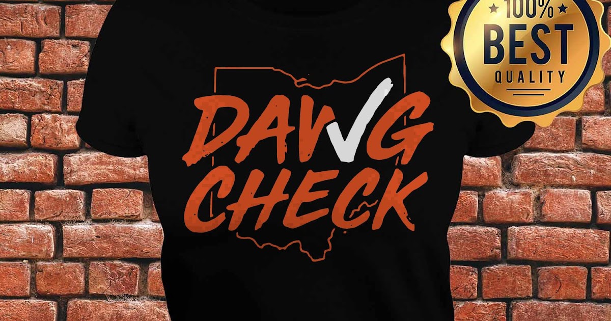 Cleveland Browns Dawg Check shirt