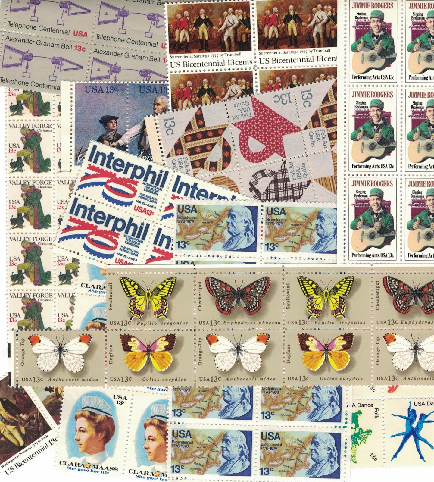 USPS Postal Stamps of the 1970s... - HAERR TRIPPIN'