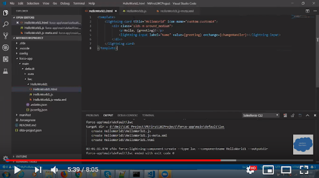 Amit Salesforce Salesforce Tutorial Lightning Web Components Lwc In Salesforce With Non