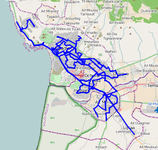 Lignes de Bus à Agadir (Alsa City) - Maroc Maps