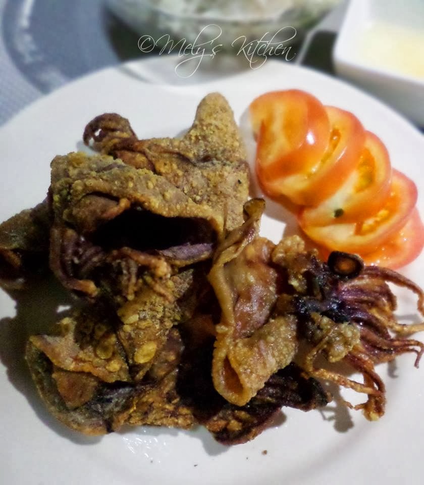 Mely's kitchen: The Crispy Pusit