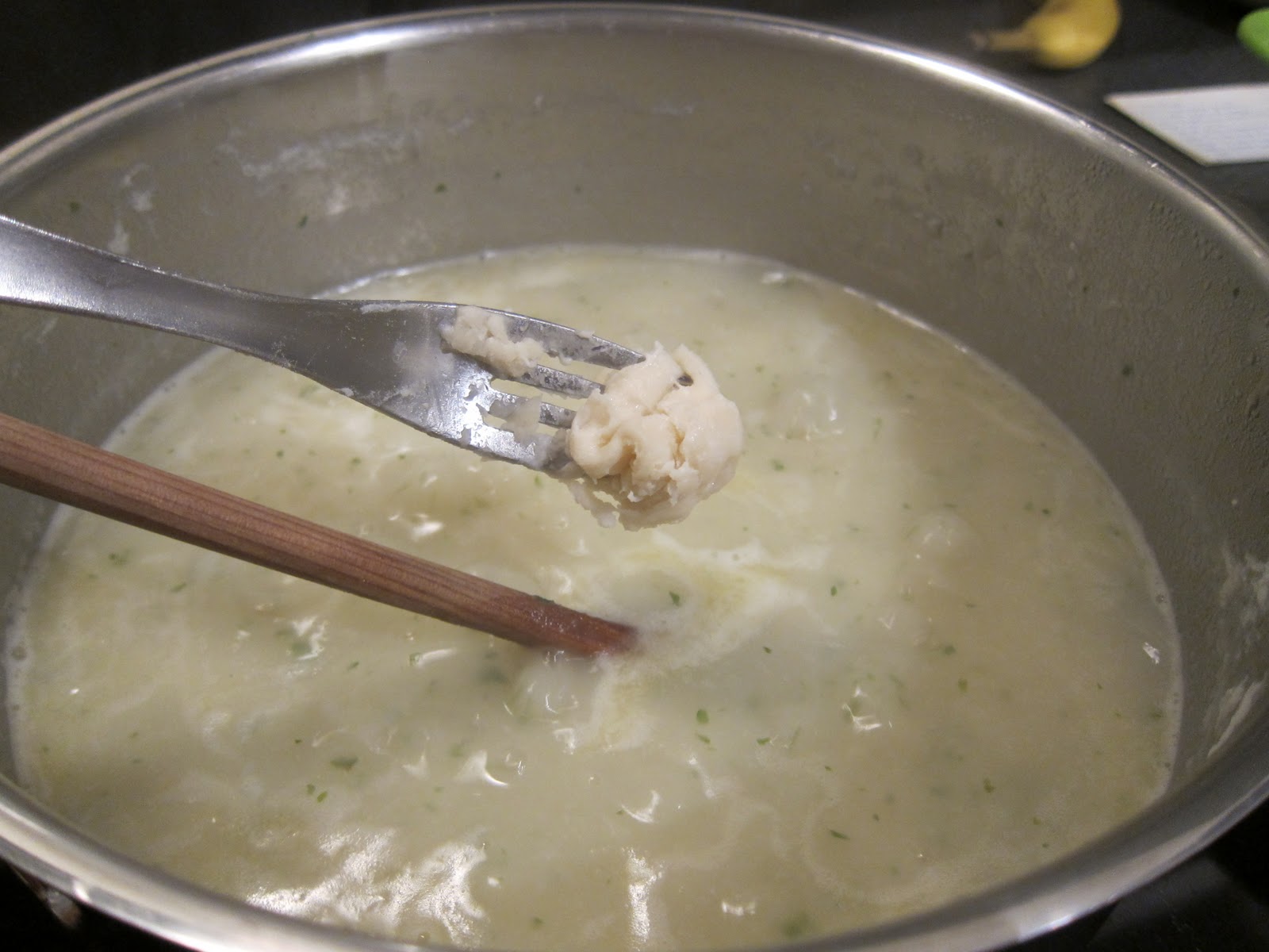 Everyday Foodie: Depression Potato Soup and Biscuits