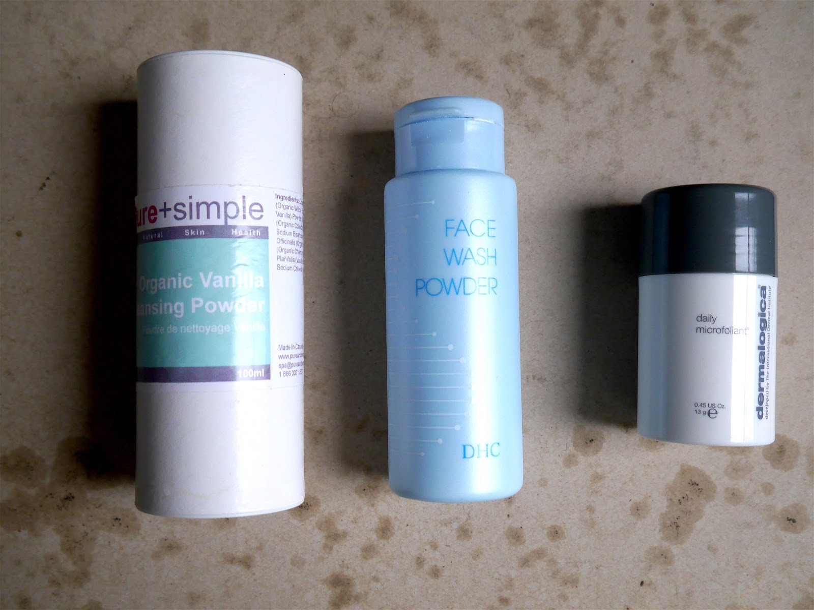 Three Powder Face Wash Options |A Beautiful Zen