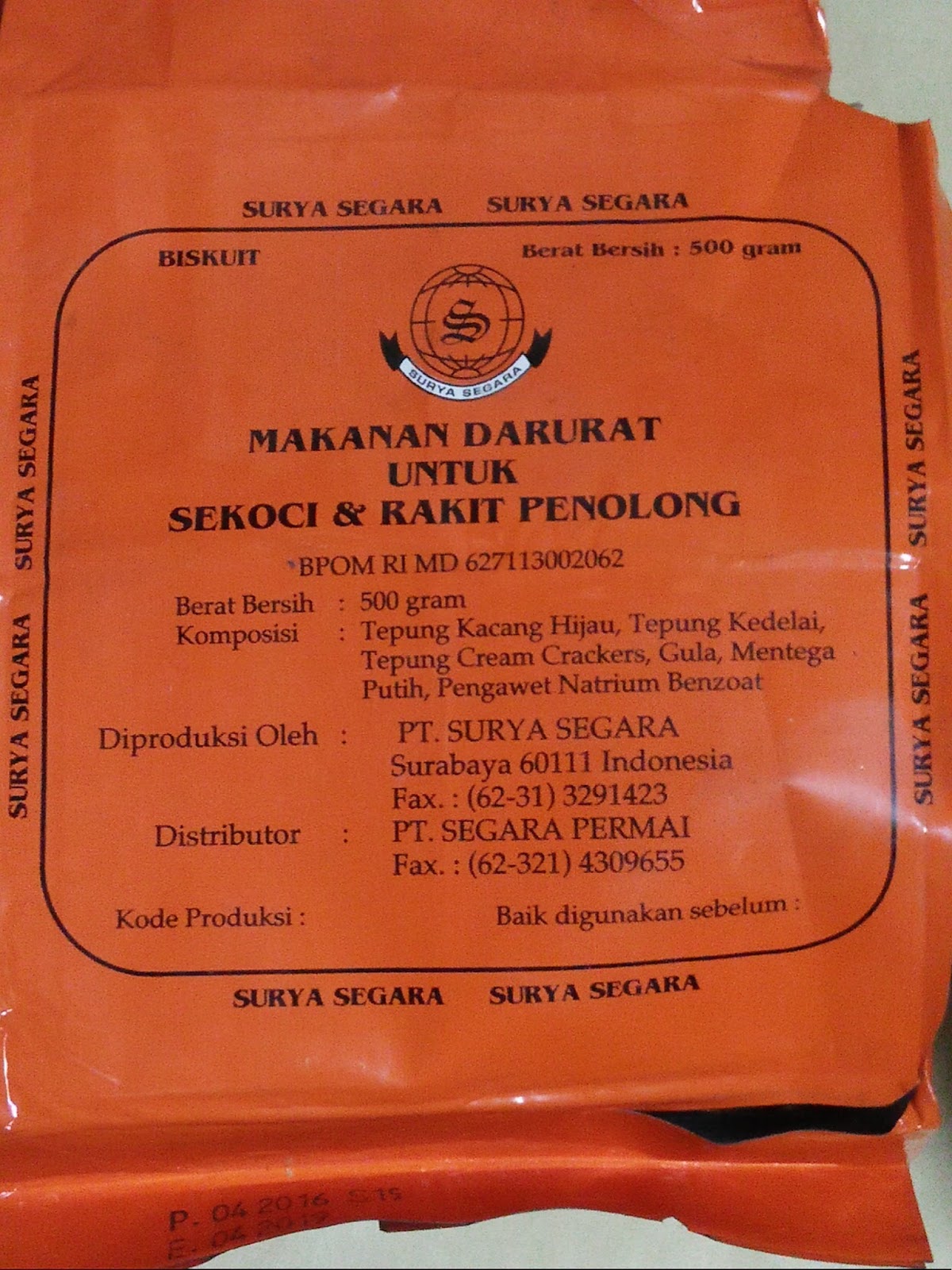 DWH Journey: Rangsum Makanan Darurat