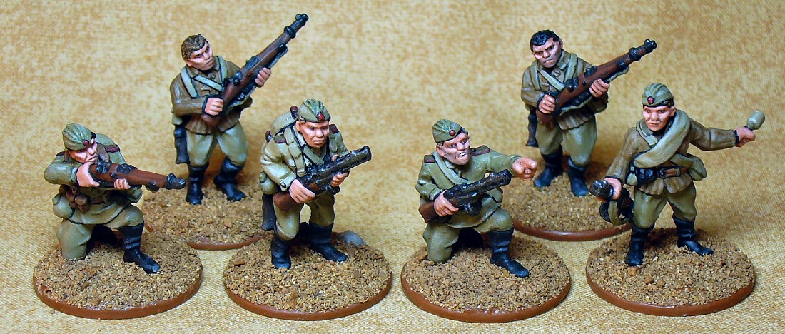 A League of Ordinary Gamers: Painting WWII Soviet Infantry - Part 6A ...