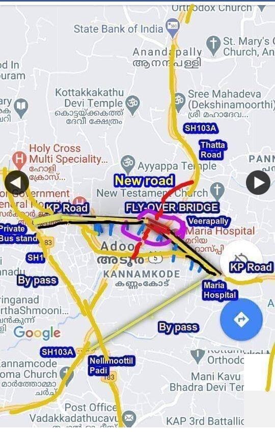 ADOOR TOWN , PATHANAMTHITTA KERALA : ADOOR TOWN IN PATHANAMTHITTA ...