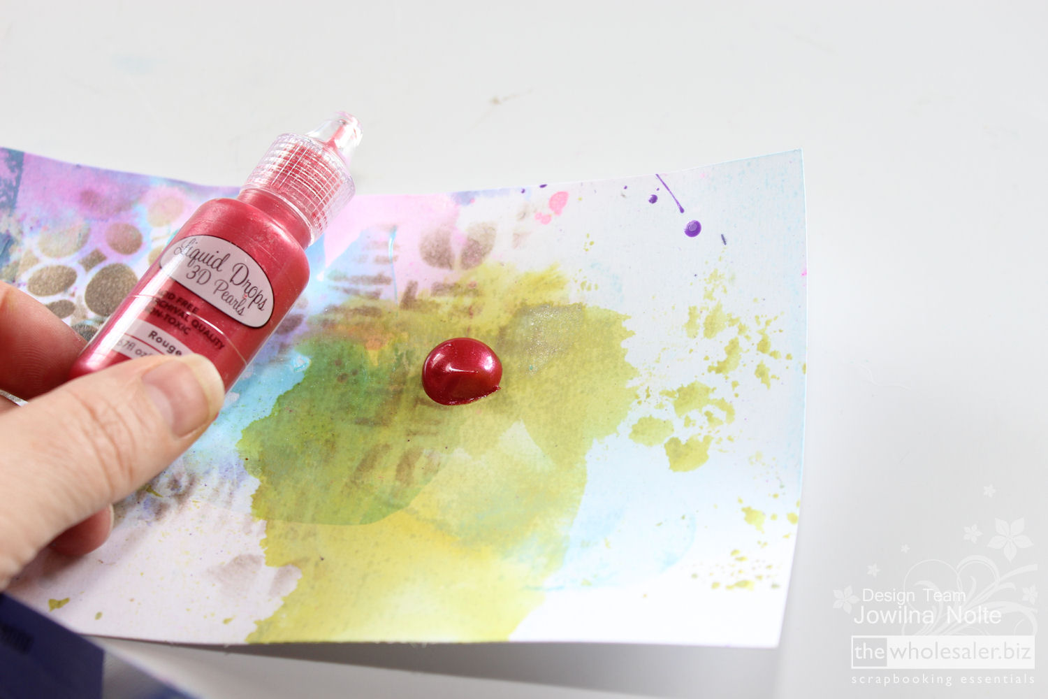 Liquid Drops 3D Pearls with Jowilna - Couture Creations