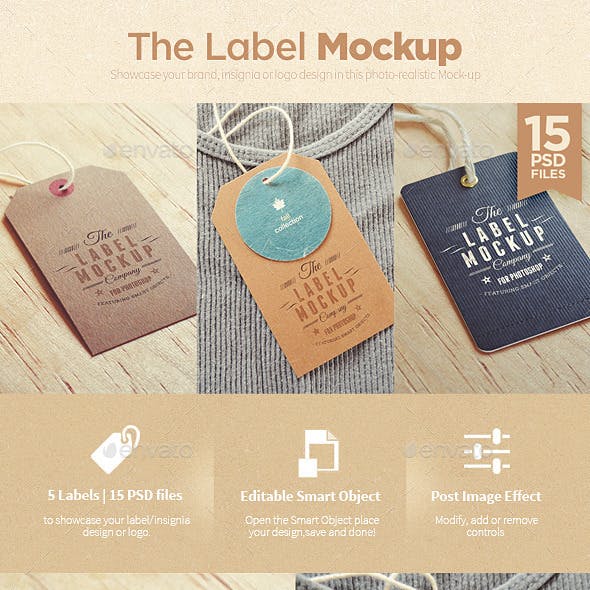 490+ Best Label Mockup Templates | Free & Premium
