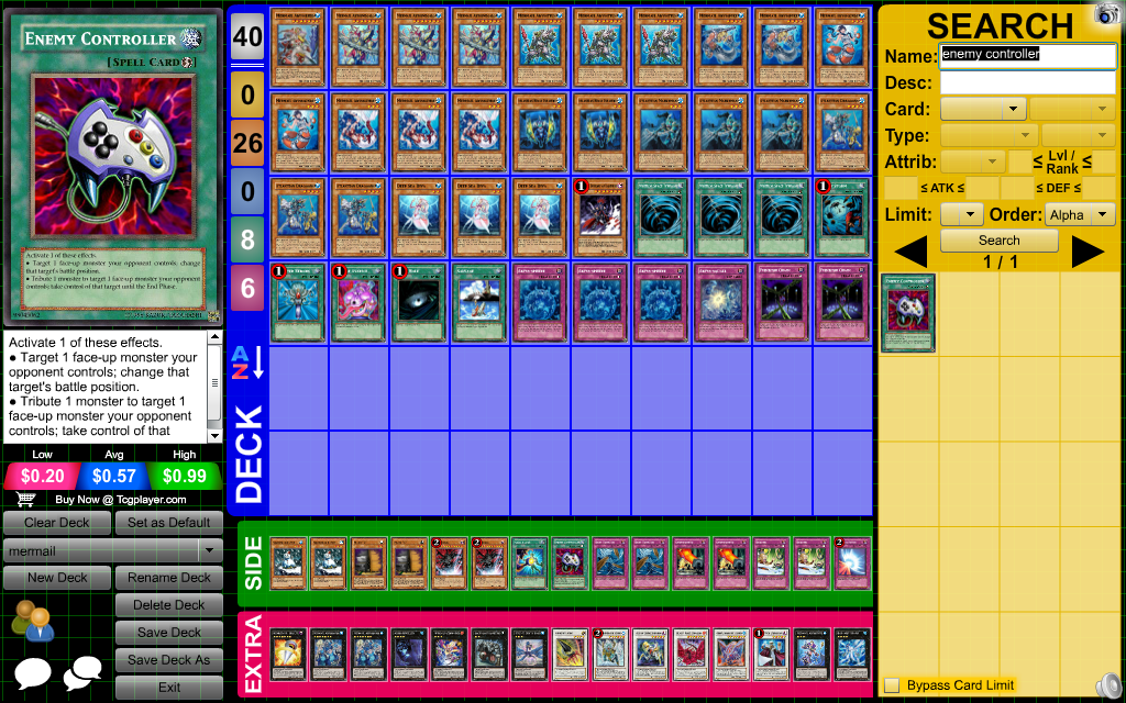 Dueling Legacy: Deck list post + Extra stuff