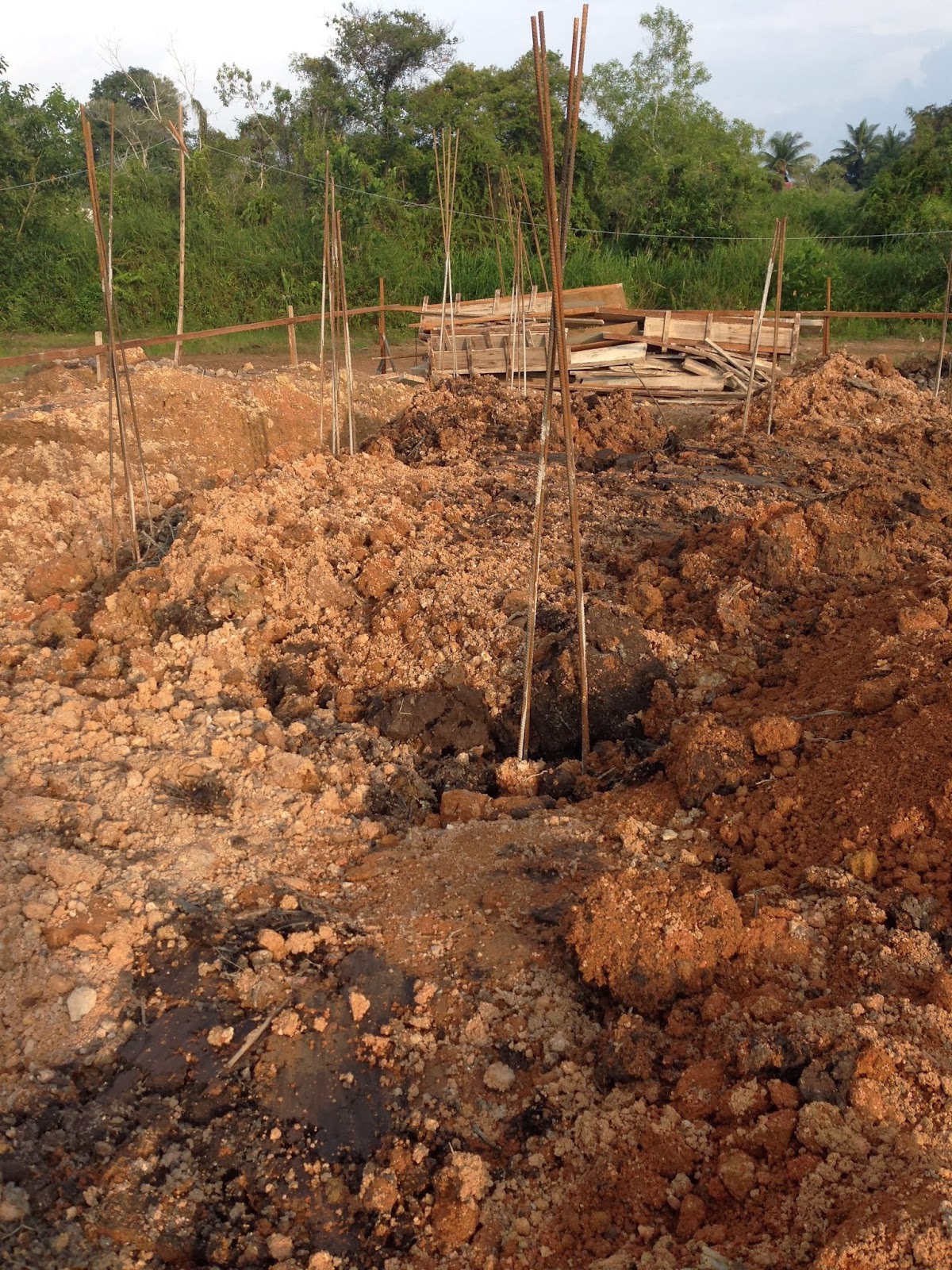 Projek Pembinaan Rumah: Pembinaan Week 3 : Penyediaan Tapak Part III