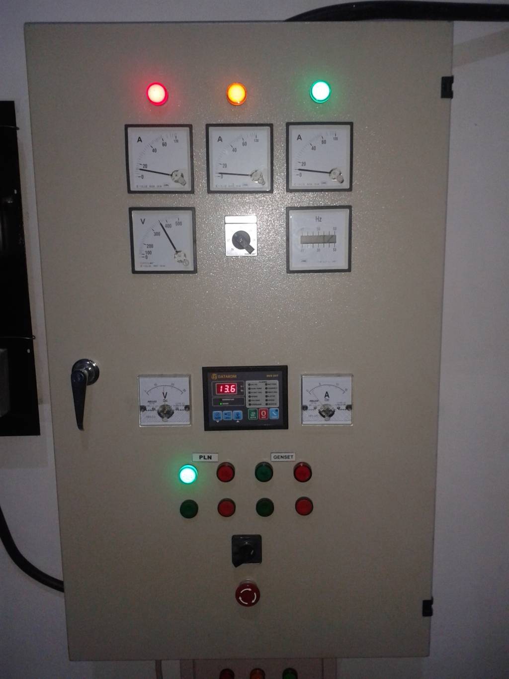 HARGA PANEL ATS-AMF 200 KVA - PANEL MAKER OTOMATIS GENSET / PANEL ATS ...