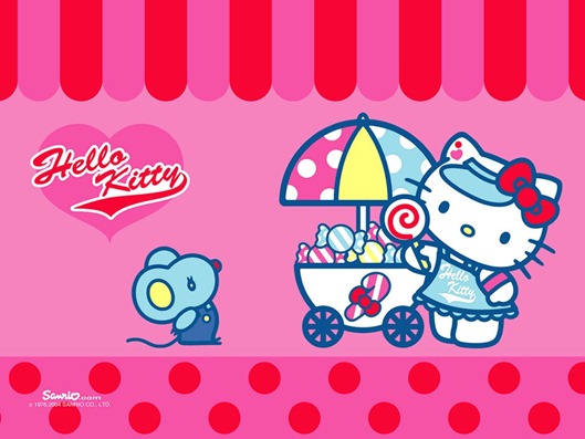 Desenhos para Decoupage: Hello Kitty para decoupage