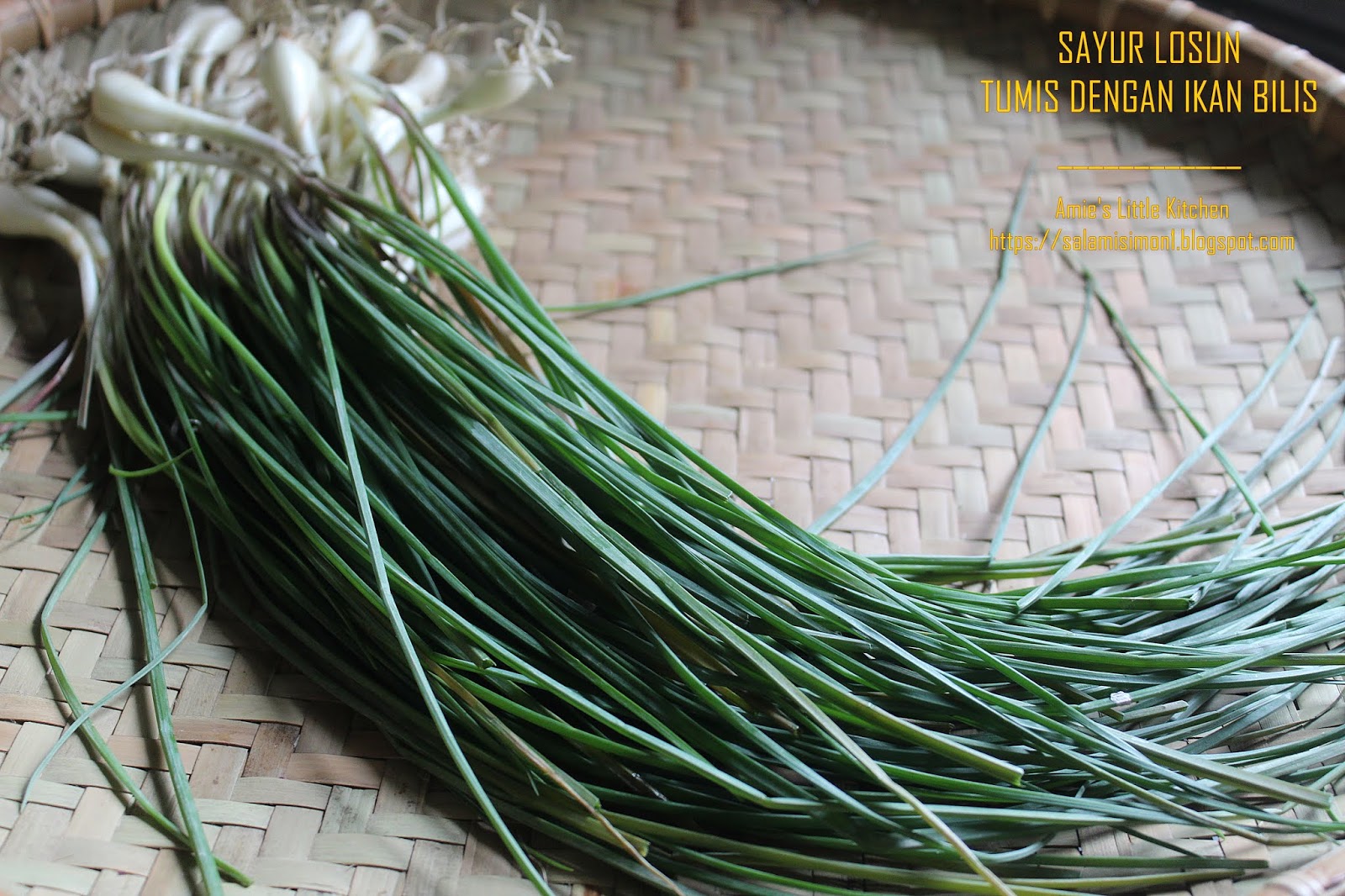 Sayur Losun @ LokioTumis dengan Ikan Bilis - Amie's Little Kitchen