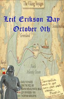 Alissa's Blog: Leif Erikson Day