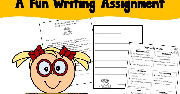 Friendly Letter Writing - FREEBIE | Teacher's Take-Out