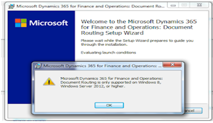 Document Routing Agent D365FO