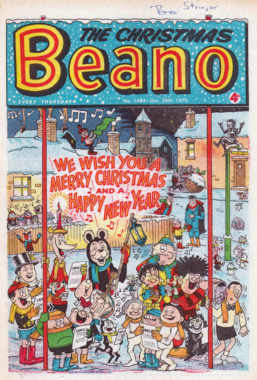 BLIMEY! The Blog of British Comics: Christmas comics: THE BEANO (1970) BLIMEY! The Blog of British Comics: Christmas comics: THE BEANO (1970)