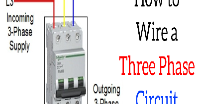 How to Wire a Three Phase Circuit Breaker - Elec Blog