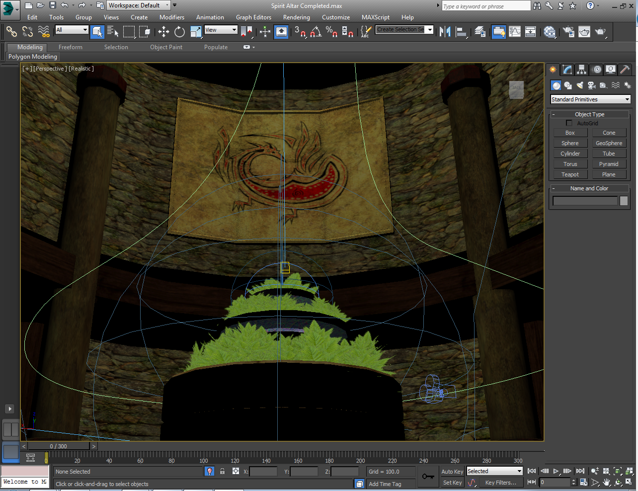 Character Design: 3DS max - First Project (textures)