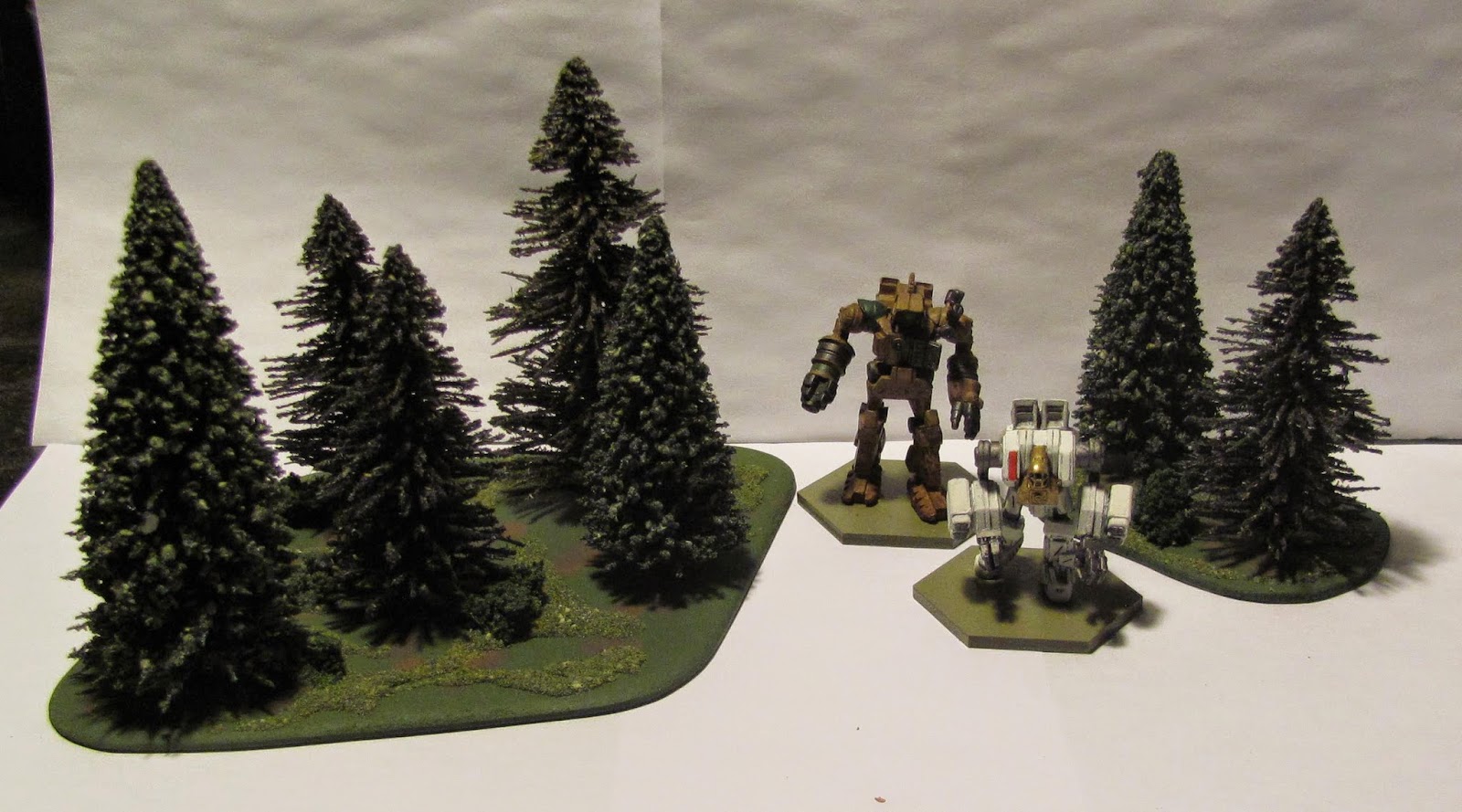 Painting White: Alpha Strike - Simple Terrain