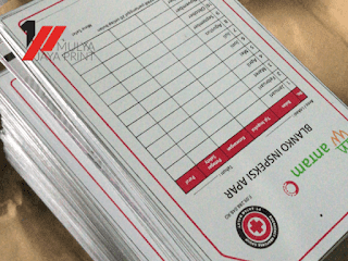 Plakat Blanko Inspeksi Apar PT.Antam (Inspection Tag) - PT MULYA JAYA PRINT