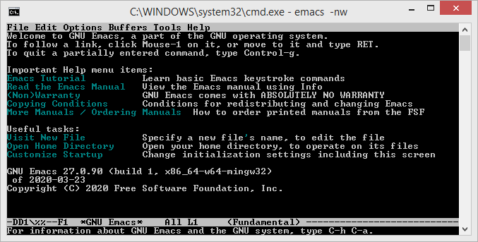 IDE's legendarios: EMACS (Introducción) ~ Las nuevas Aventuras y ...