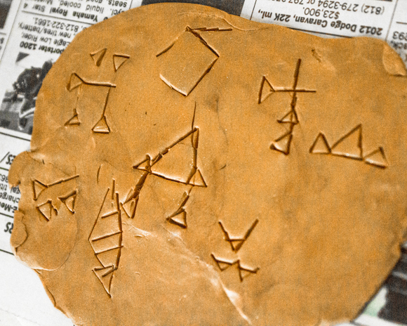 Craft Knife: Recreating Ancient Sumerian Cuneiform