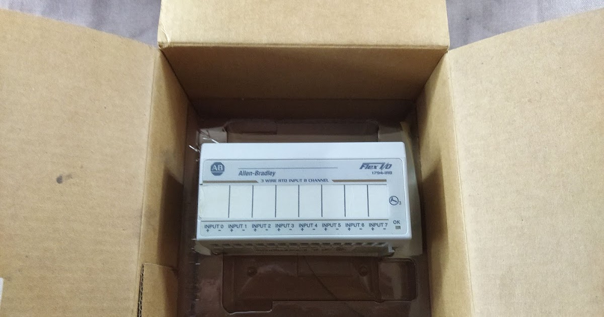 ALLEN BRADLEY 1794-IR8 FLEX I/O RTD INPUT MODULE 96224075