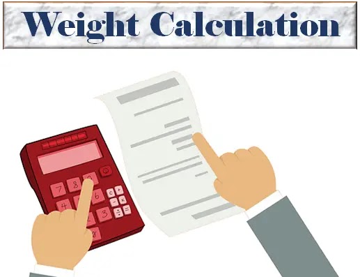 Weight calculation in AutoCAD | Estimation and costing