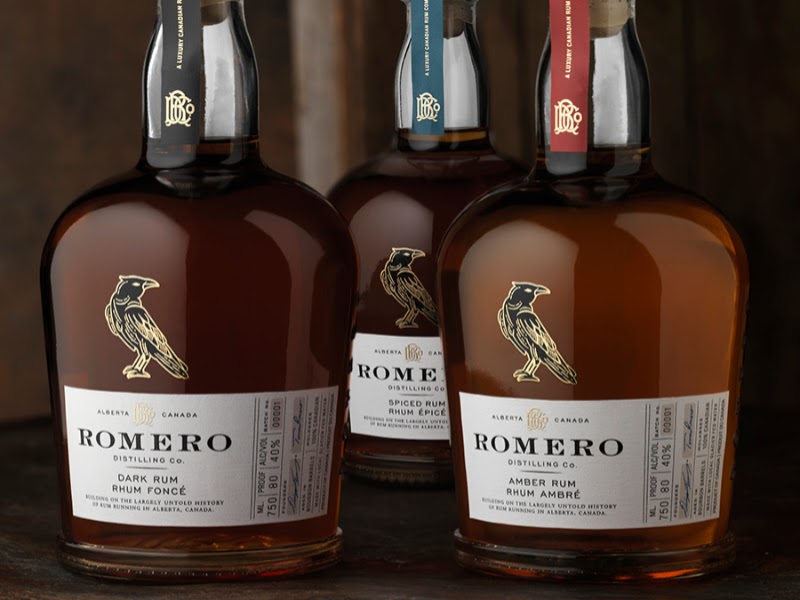 Romero Distilling Co. on Packaging of the World - Creative Package ...