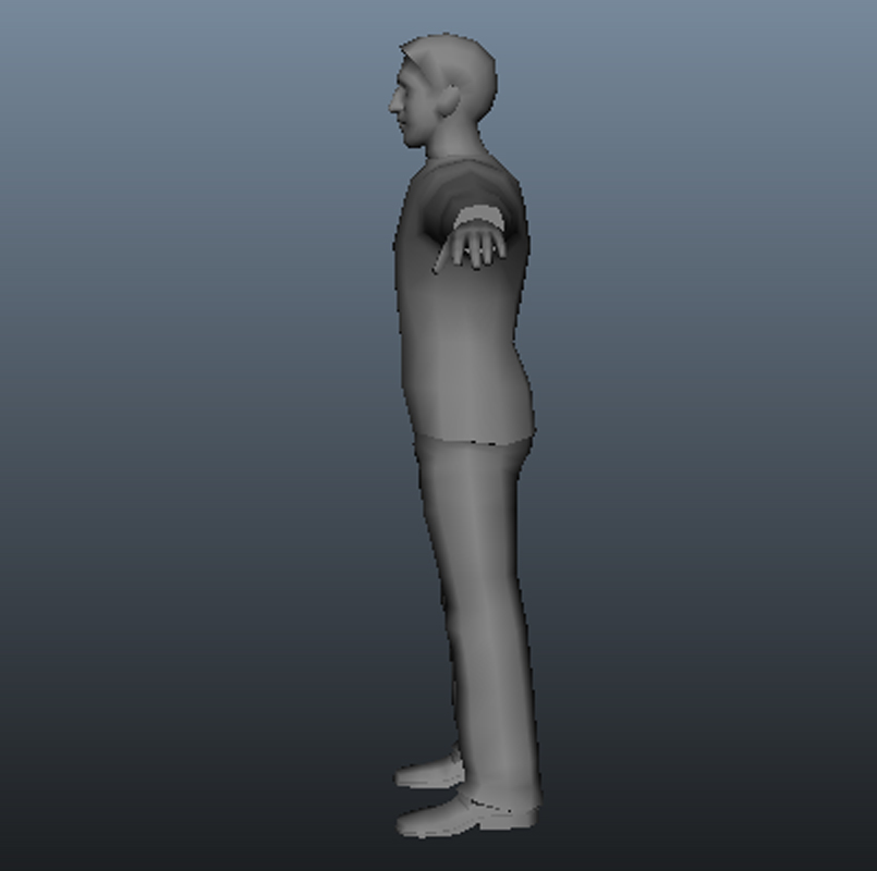 Ethan Clements: Maya Tutorials Week 4... Games Character...