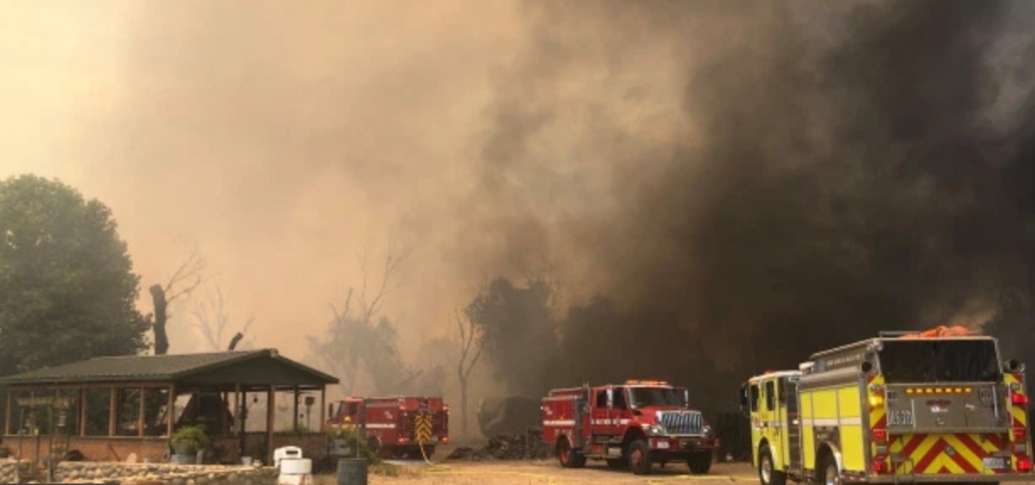 John Chiv: CALFire crews working on over 100 acres fire in Merced County
