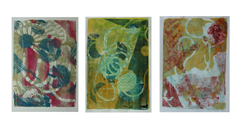 Patti Mollica - Paint Whatever, Whenever : A Day of Monoprinting