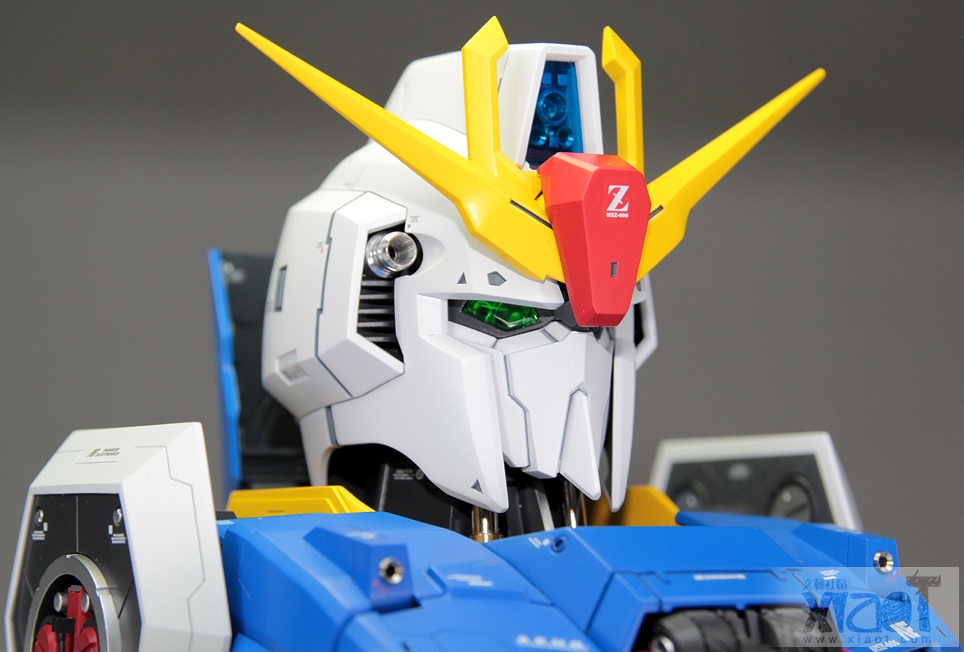 GUNDAM GUY: 1/48 Zeta Gundam Head Display Stand - Custom Build with LEDs
