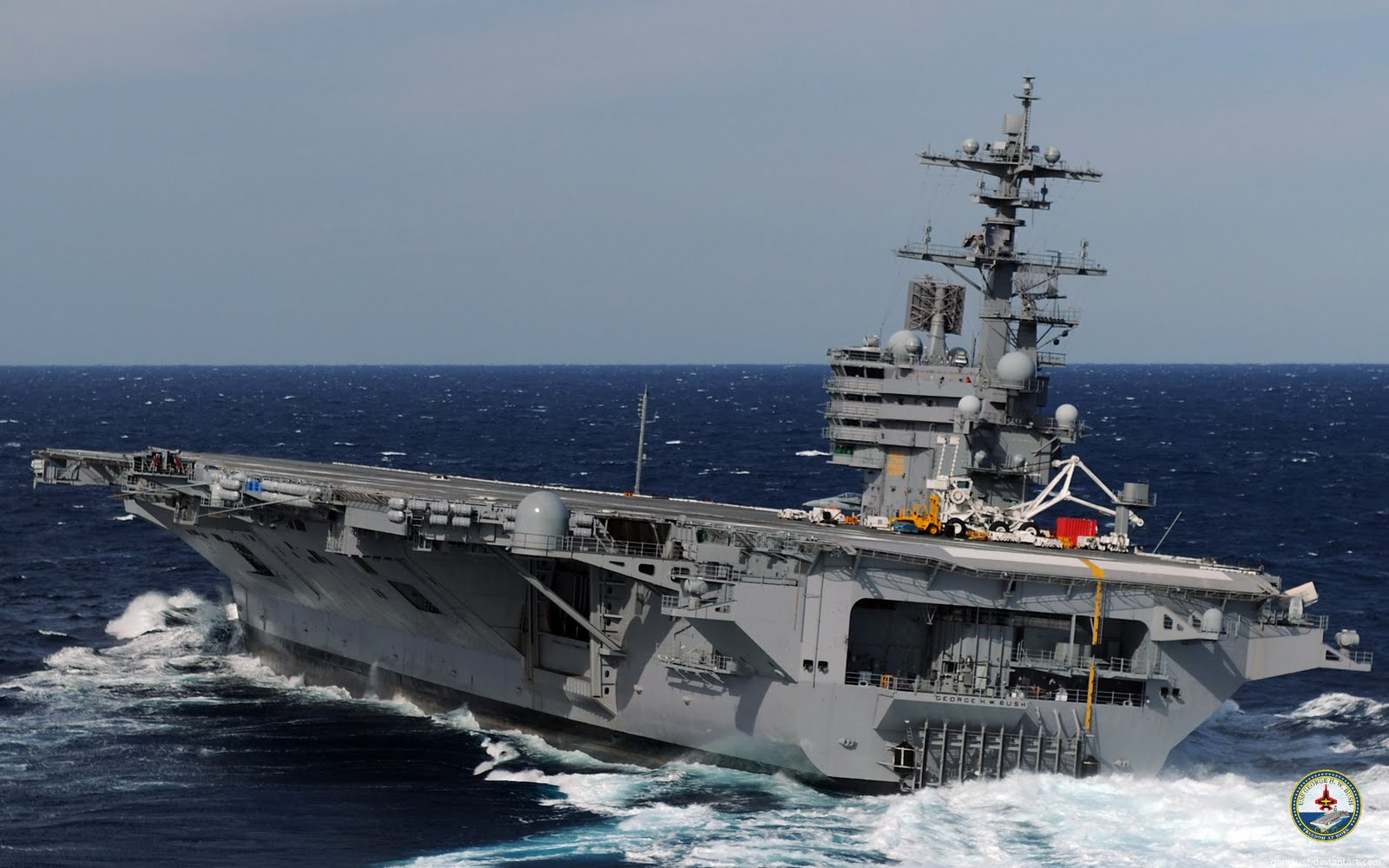 Call Me Boz: Carrier USS George H. W. Bush Arrives Off Syria Call Me Boz: Carrier USS George H. W. Bush Arrives Off Syria