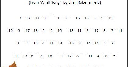 Empowered By THEM: Fall Cryptogram
