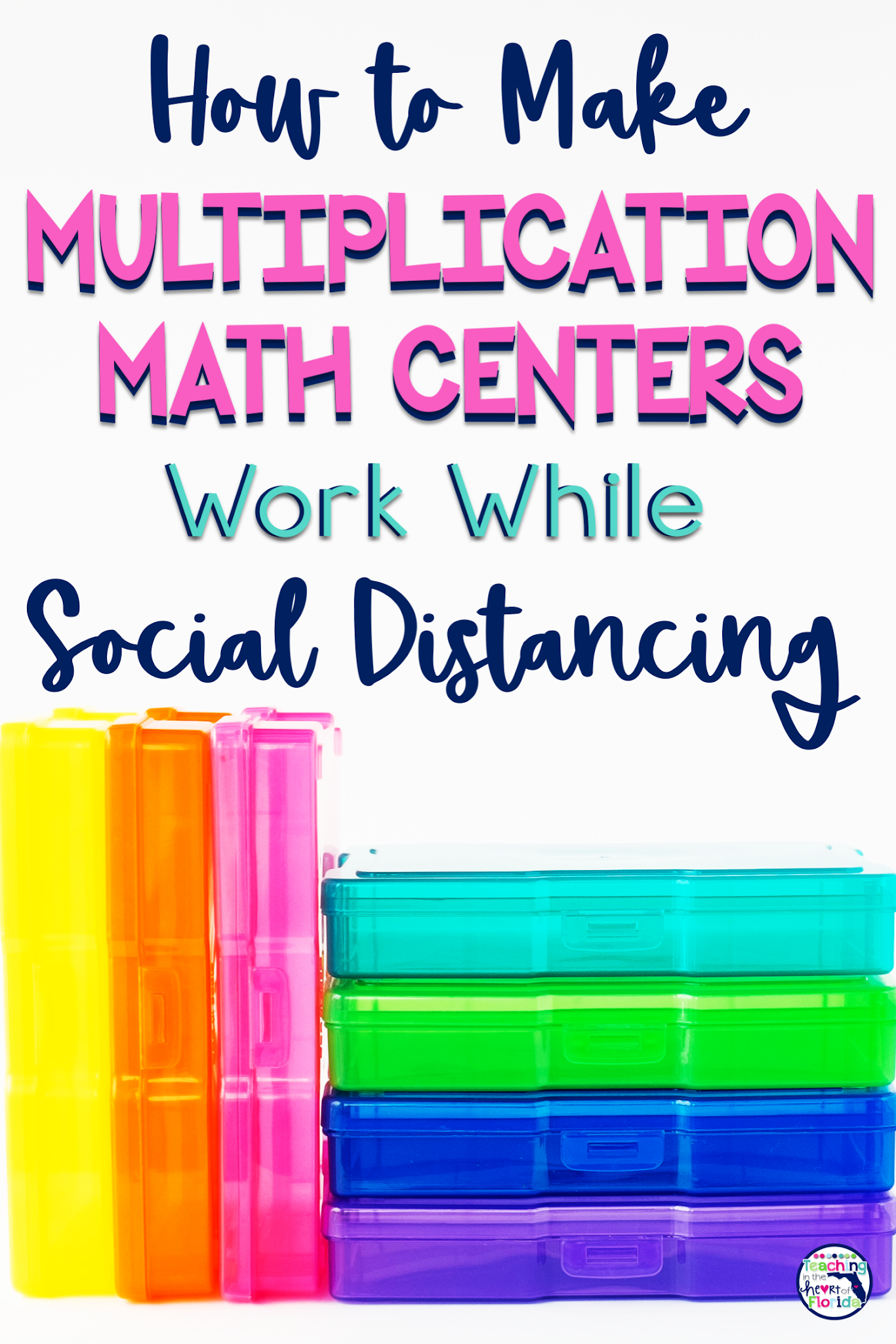How to Make Multiplication Math Centers Work While Social Distancing ...