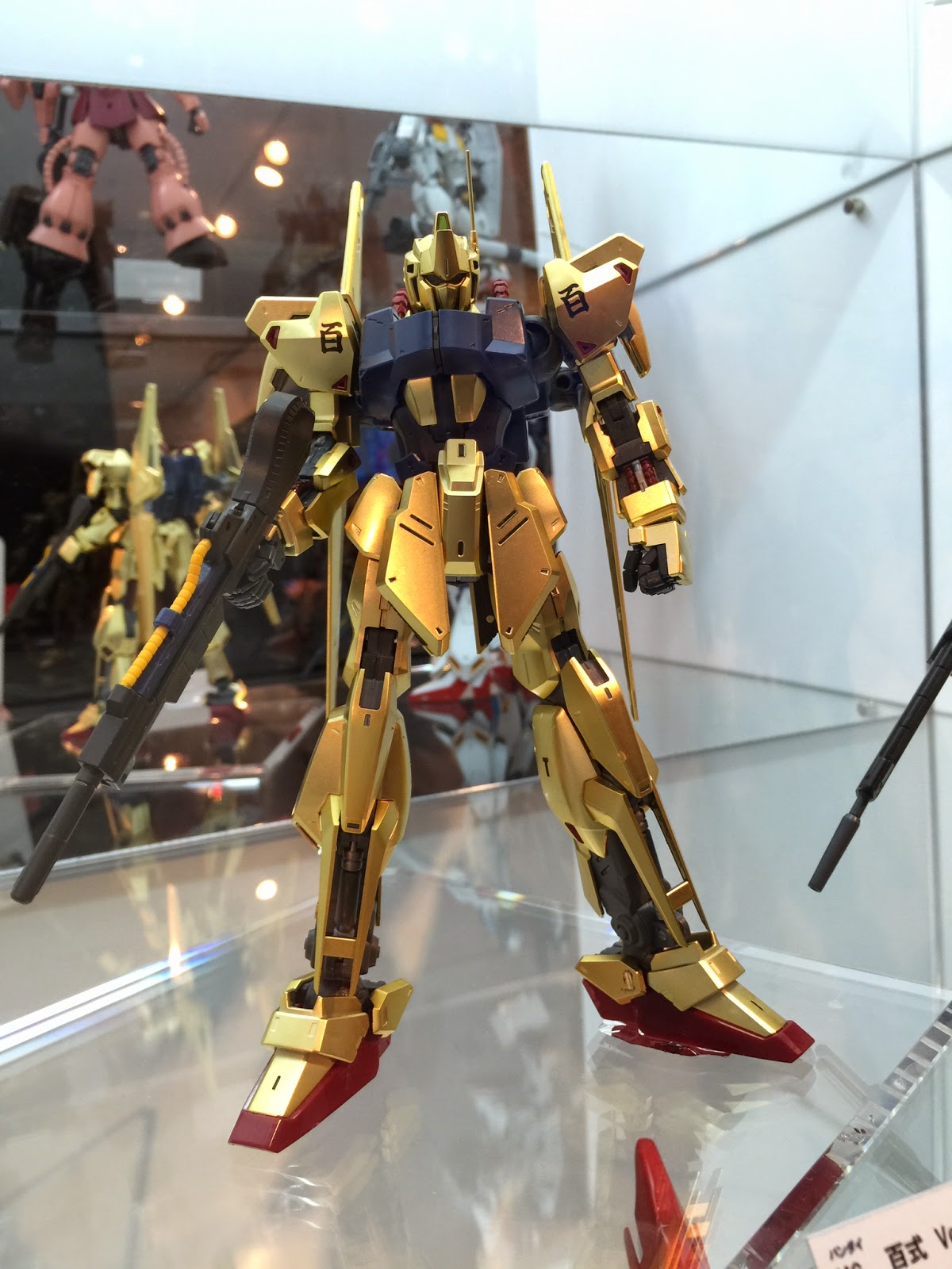 GUNDAM GUY: MG 1/100 Hyaku Shiki Ver 2.0 - On Display @ Gunpla Expo ...